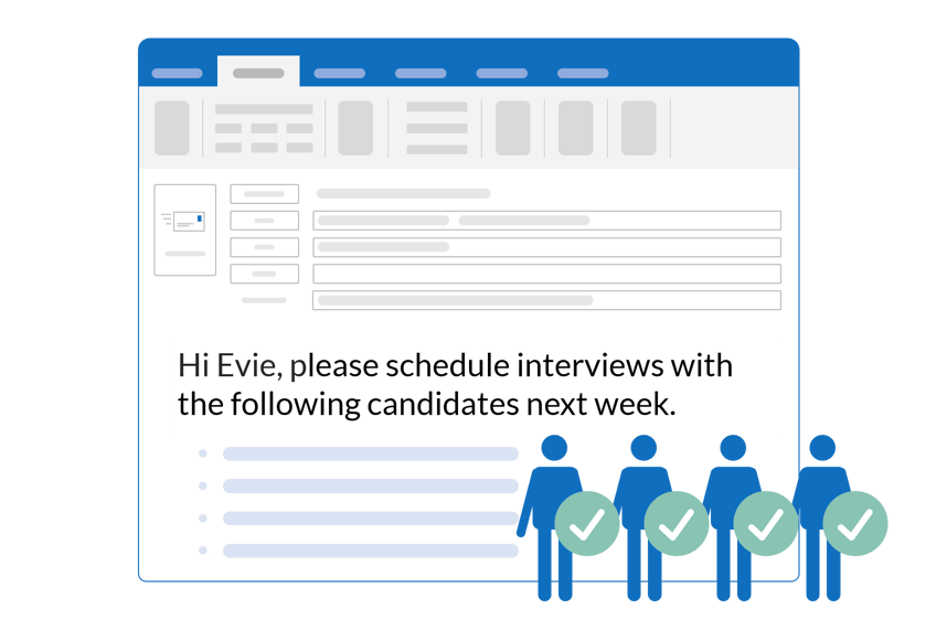 Interview Scheduling Tool for Recruiters | Evie.ai